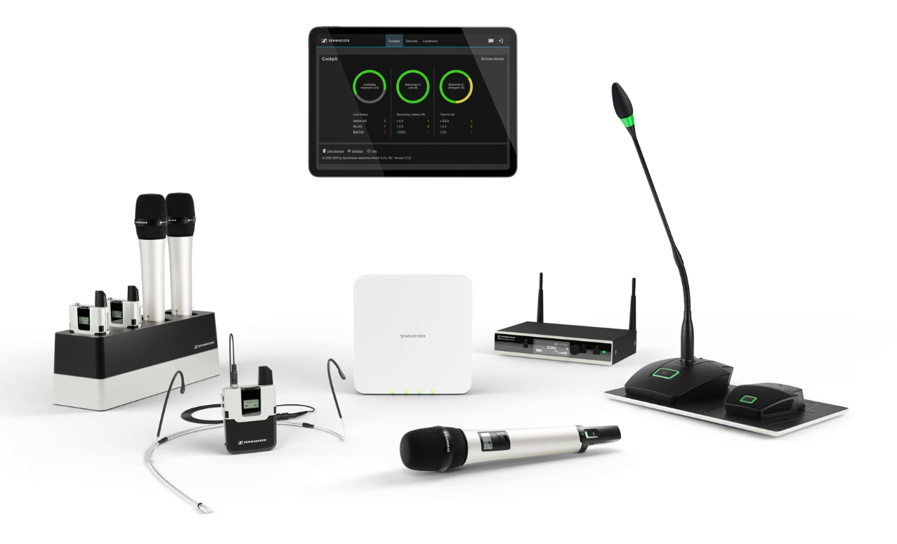 Sennheiser SpeechLine Digital Wireless - Système de conférence et de ...