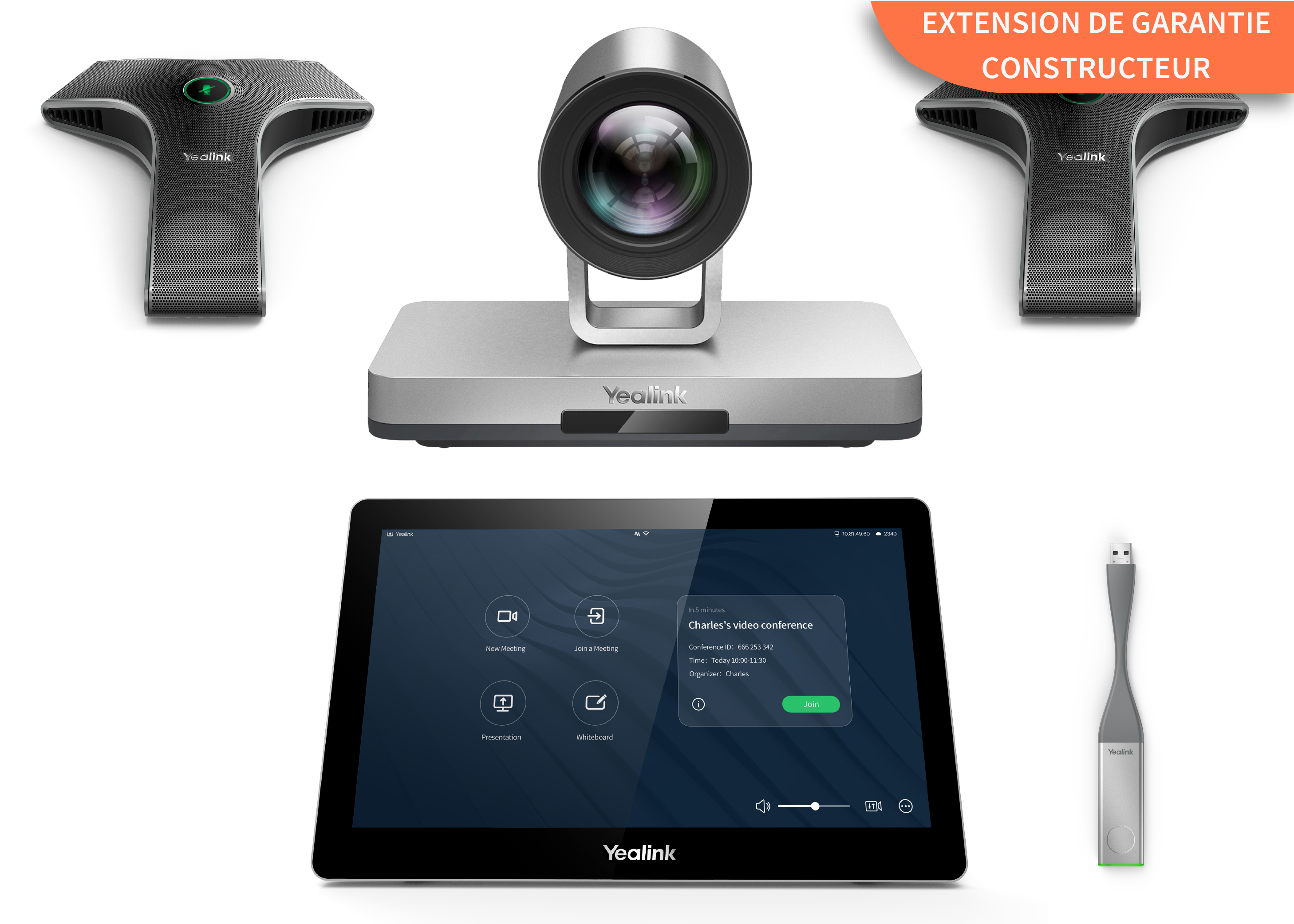 Yealink VC800 - AMS 1 an