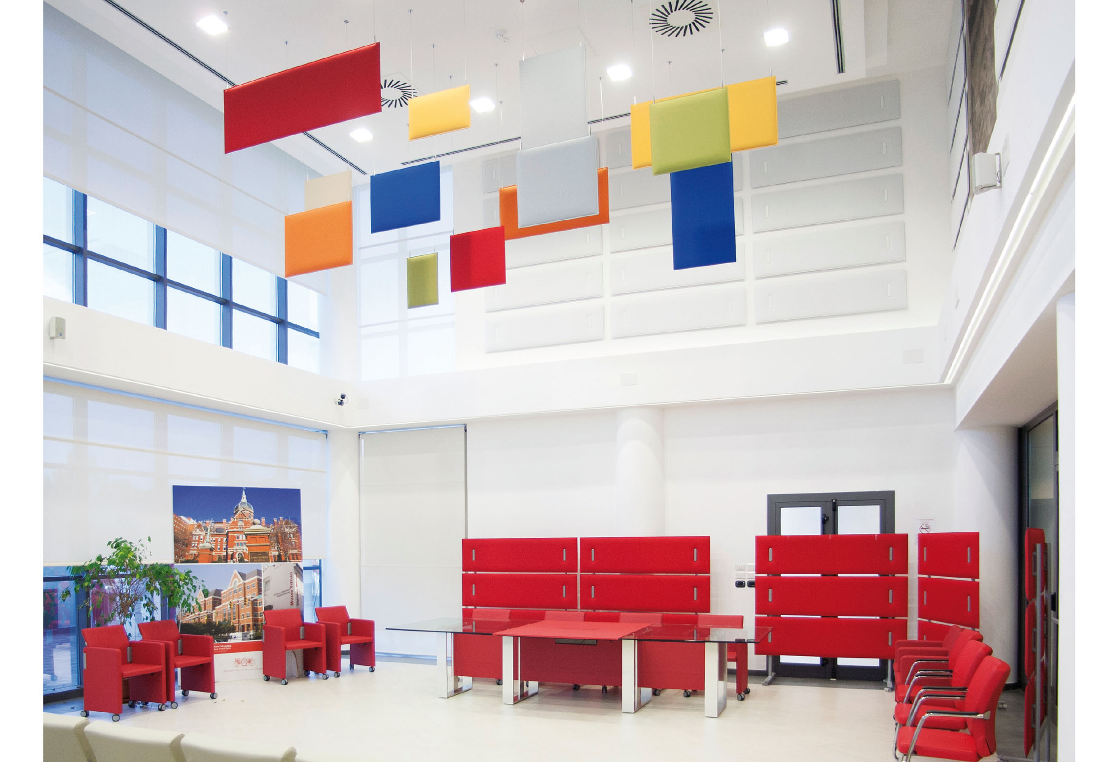 Caimi Baffle Ceiling - Gamme de panneaux acoustiques plafond