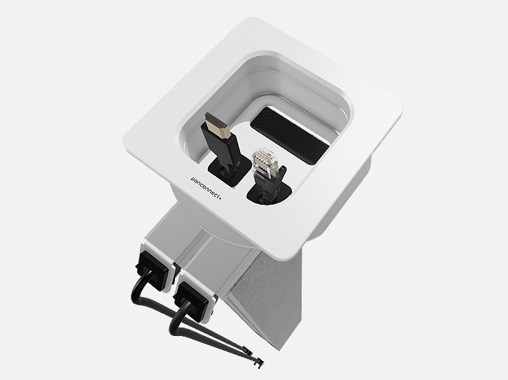 Panconnect FLOPIQ XS - 1 câble rétractable HDMI, 1 câble rétractable ...